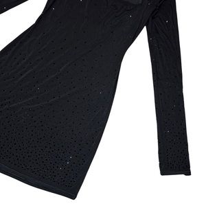 SKIMS | Dresses | Skims Sheer Rhinestone Dress | Poshmark
